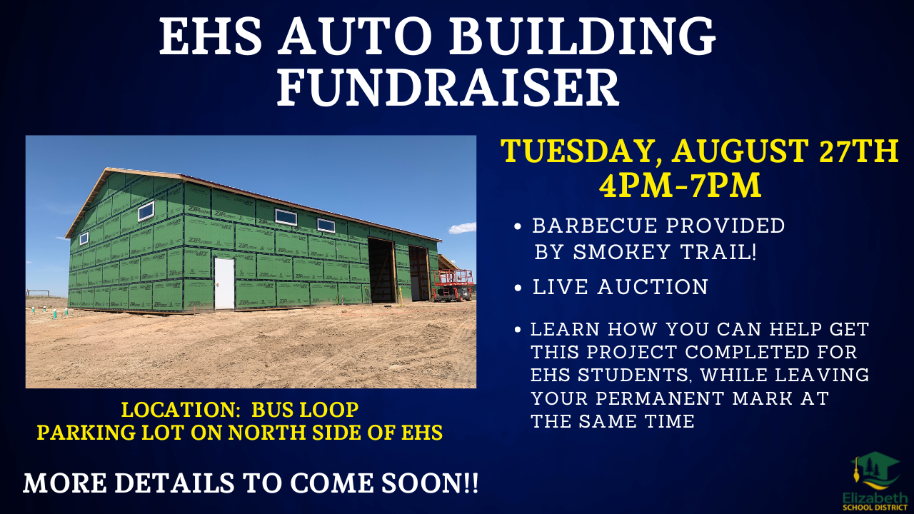 EHS Auto Building Fundraiser | Elizabeth CO